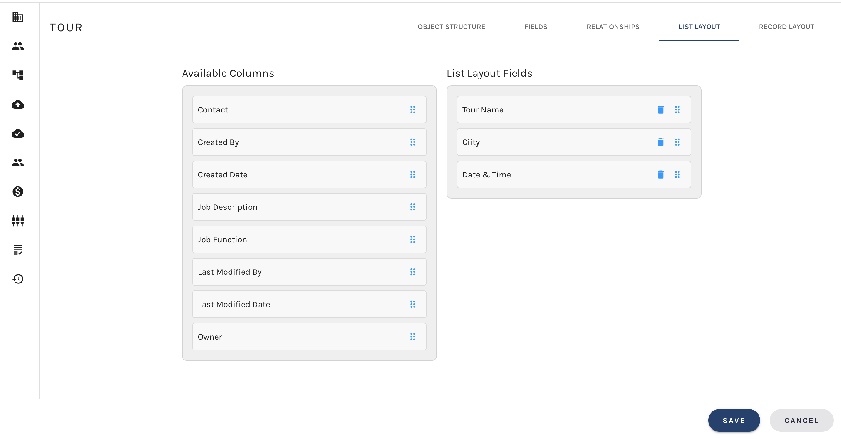 Custom Object Definitions | Paminga Docs